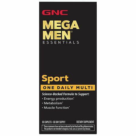 GNC Mega Men Sport One Daily Multivitamin, 60 Philippines | Ubuy