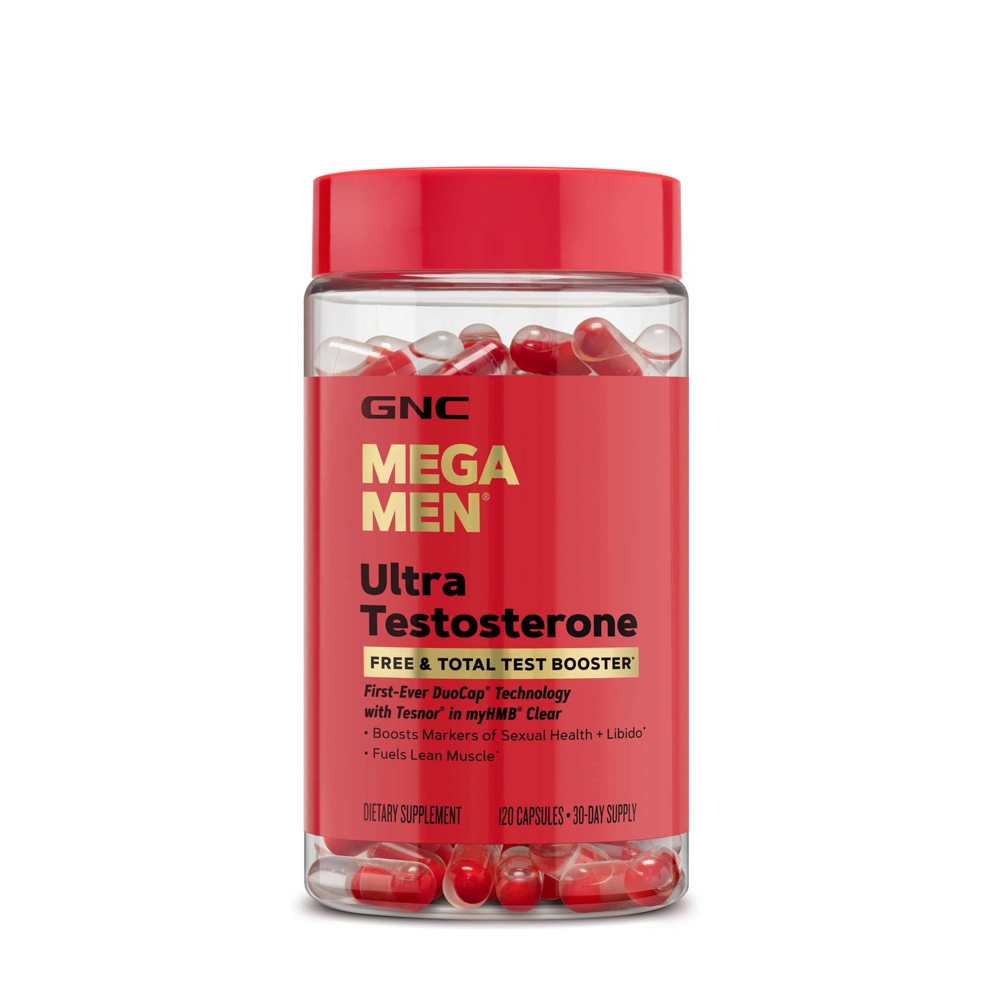 GNC Mega Men Ultra Testosterone | Healthy Performance Vitamin Support ...