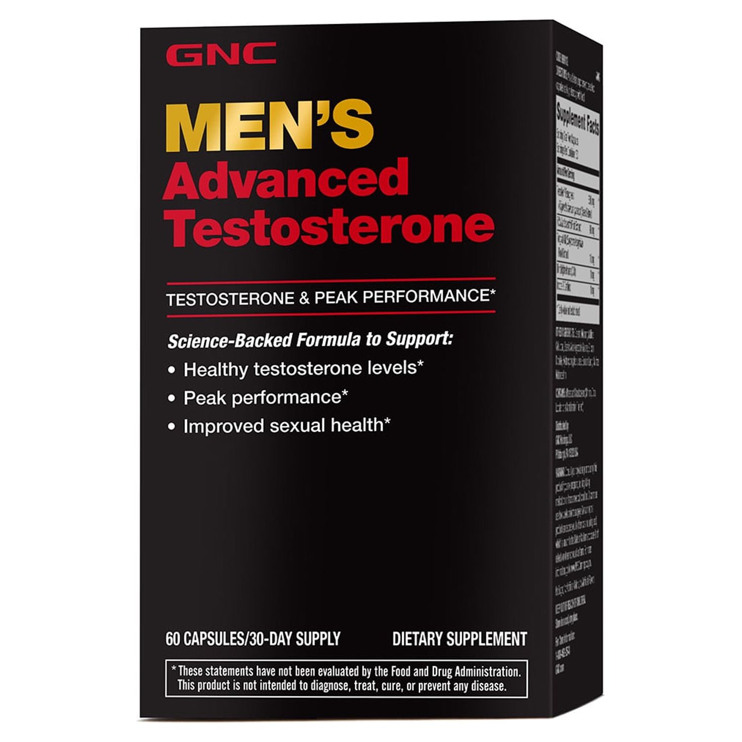 Bio Nutrition Testosterone Wellness for Men 60 Tabs - Walmart.com