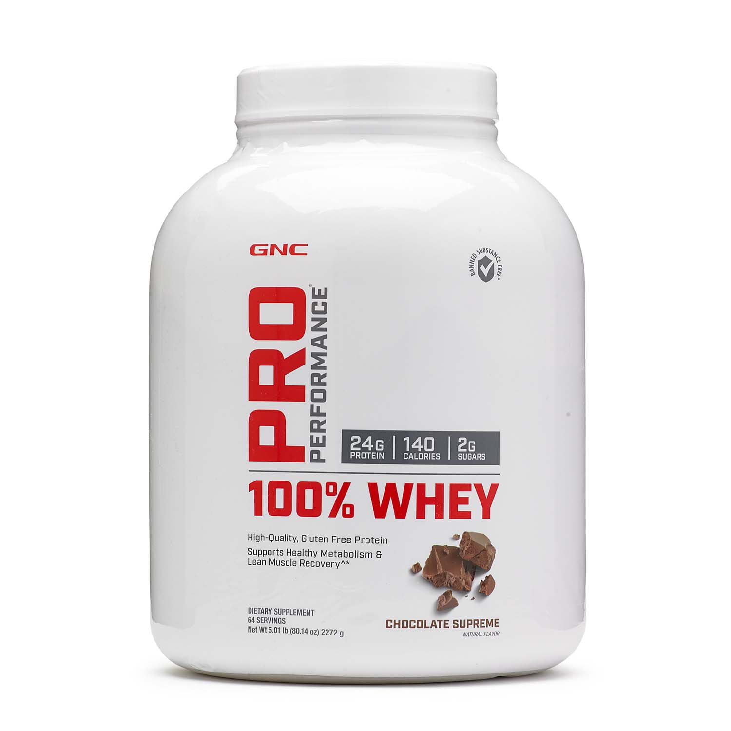 GNC Pro Performance 100% Whey Protein, Supports Muscle Strength ...