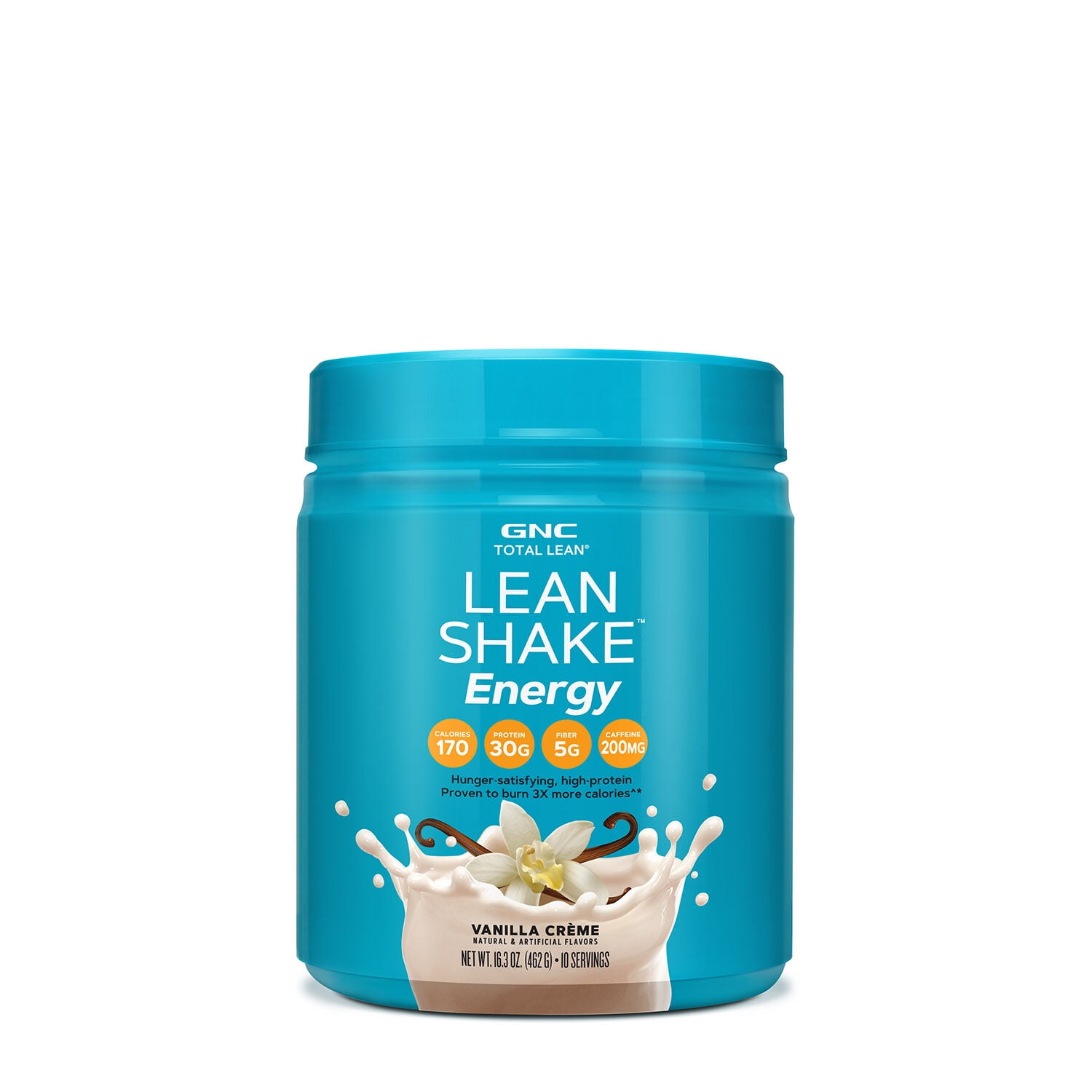 GNC Total Lean® Lean Shake™ + Energy, High-Protein, Fat Burner, Weight ...