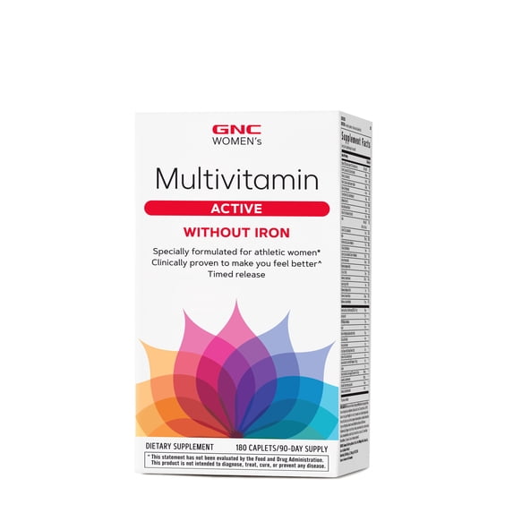 GNC Women's Athlete's Multivitamin | Supports Active Lifestyle | Bone ...