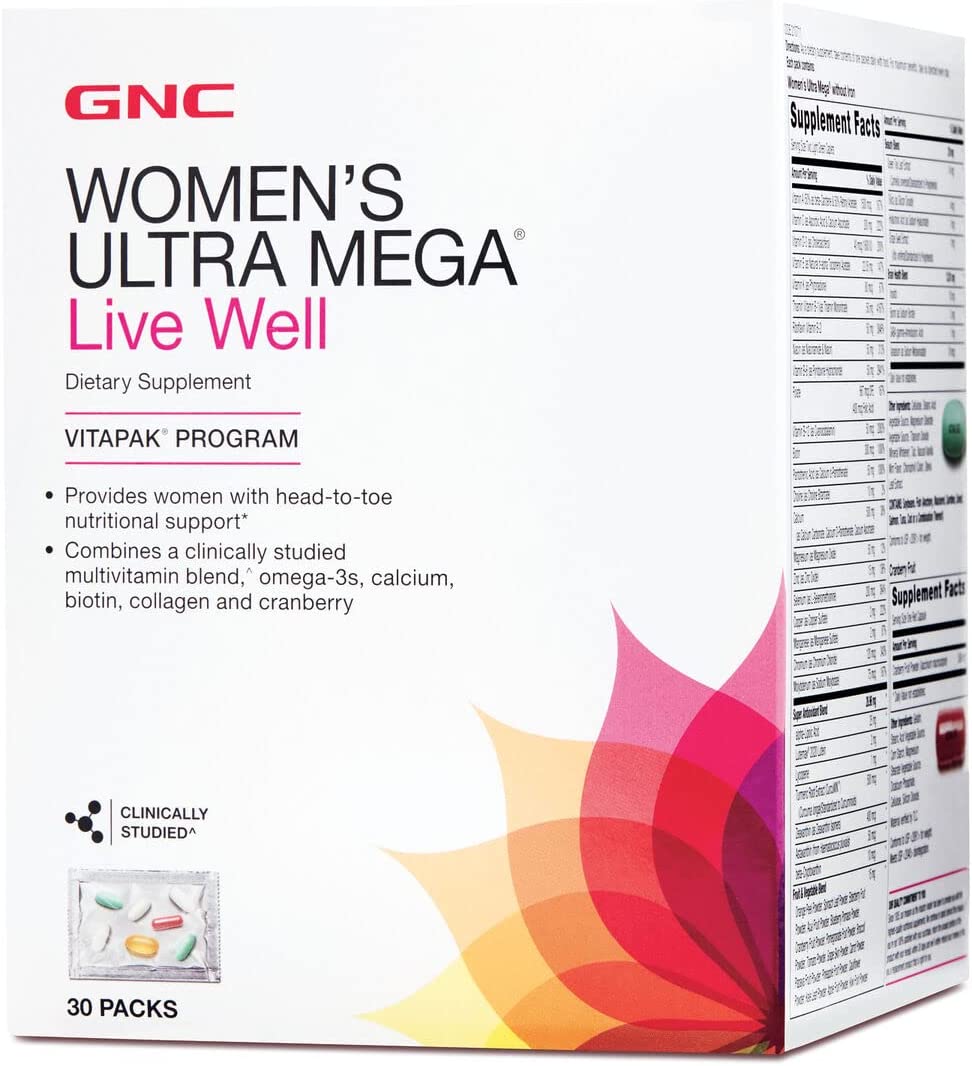 Gnc Women's Vitapak Program Health And Wellness Reviews | HEALTH CENTER