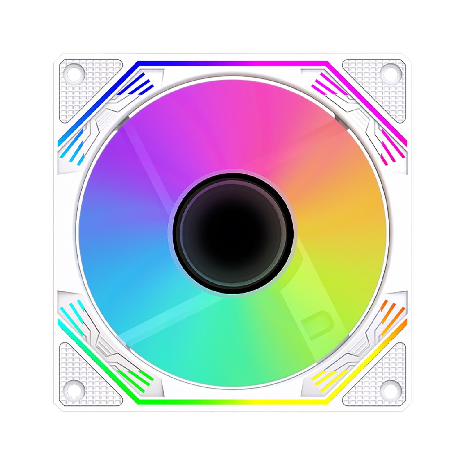 GNFQXSS ARGB Case Fans with PWM Controller Silent Hydraulic Bearing PC ...