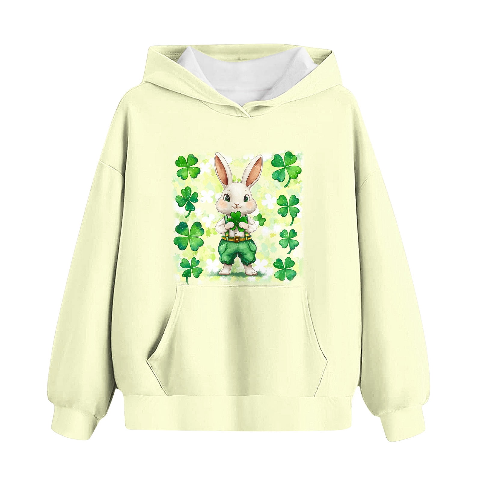 GNFQXSS St Patricks Day Kids Sweatshirt Crew Neck Pullover Long Sleeve ...