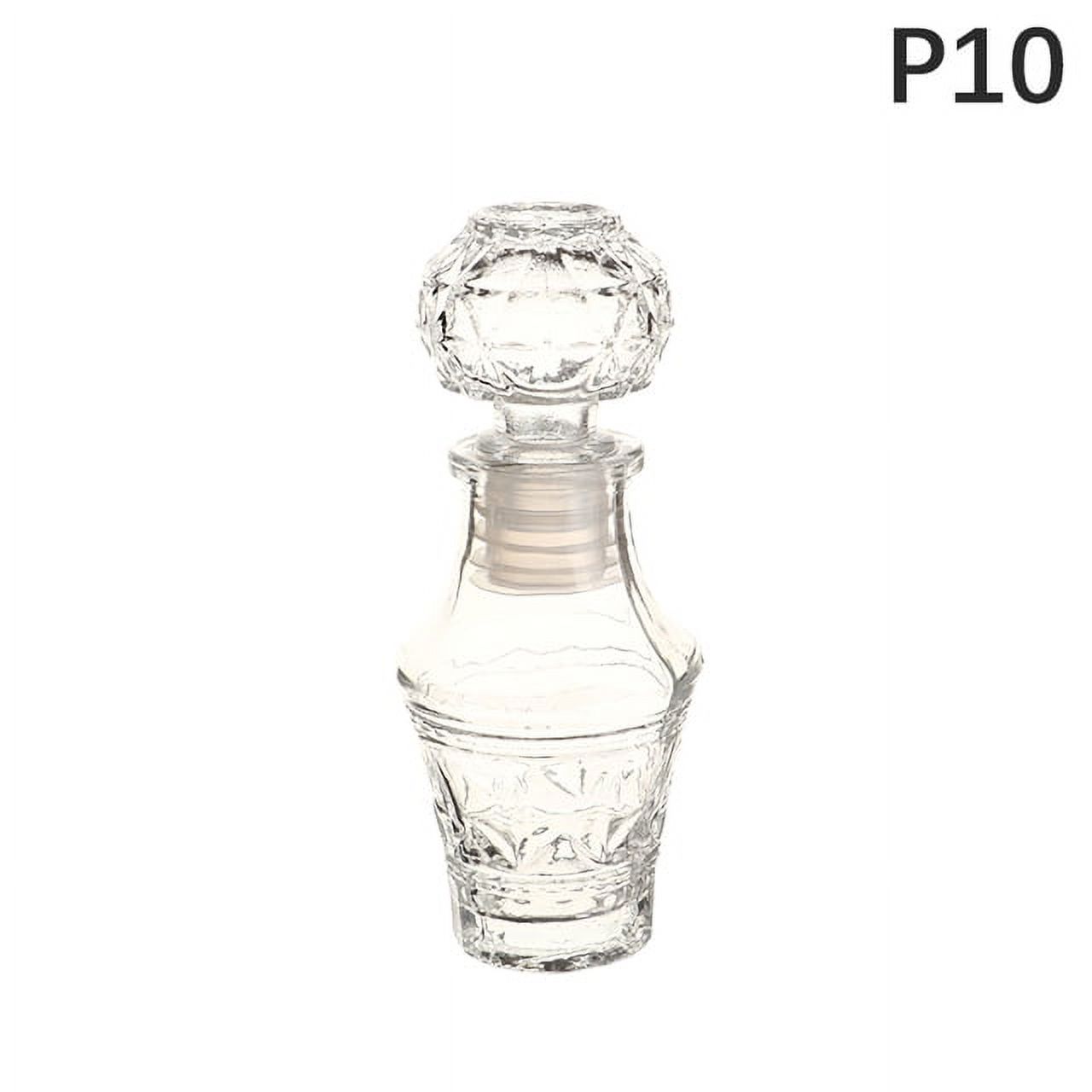 GNGXNWH Exquisite Stunning Mini Handmade Whisky Glass Liquor Bottle ...