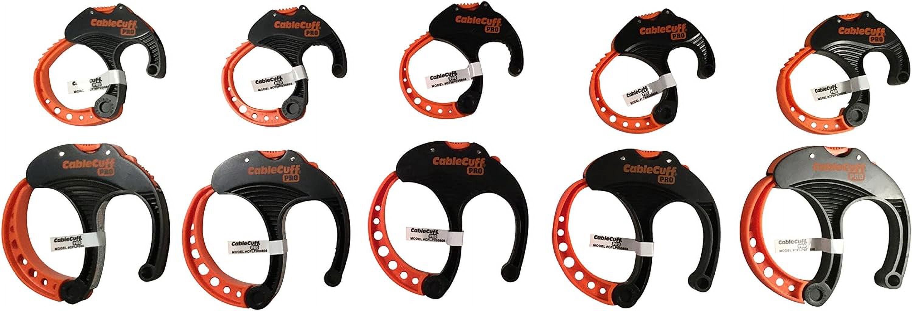 Cable Cuff PRO (10 Piece Bundle: 5x Medium 2 Inch, 5x Large 3 Inch ...
