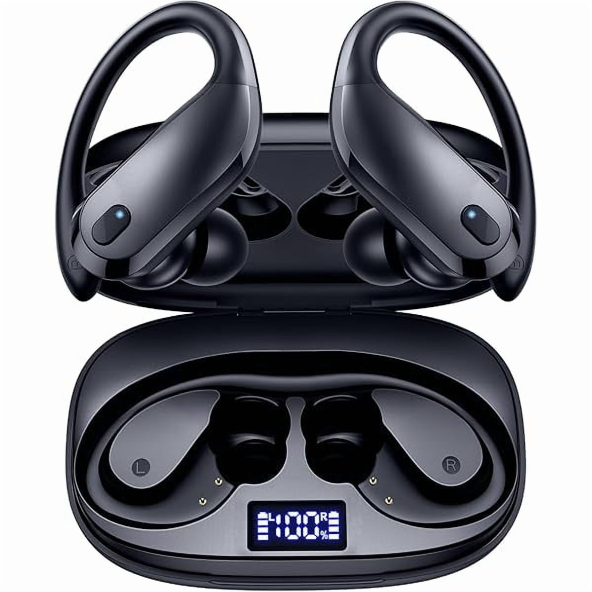 GNMN Wireless Earbuds Bluetooth Headphones Over Ear Buds 90H Playback ...