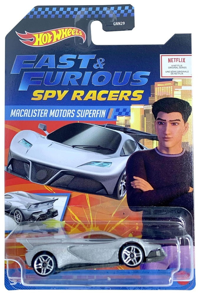 GNN34 Hot Wheels Fast & Furious Spy Racers Macalister Motors Superfin ...