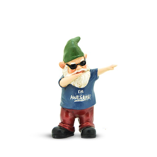 Hi-Line Gift Ltd. Gnome Iconic Dab - Blue - Walmart.com