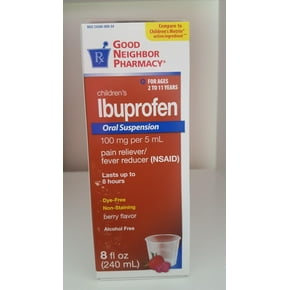 Adult Liquid Ibuprofen