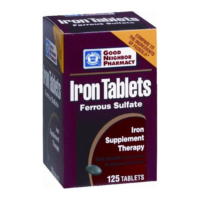 Coated Iron Supplements