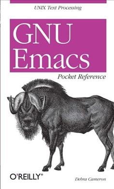 GNU Emacs Pocket Reference: UNIX Text Processing (Paperback) - Walmart.com