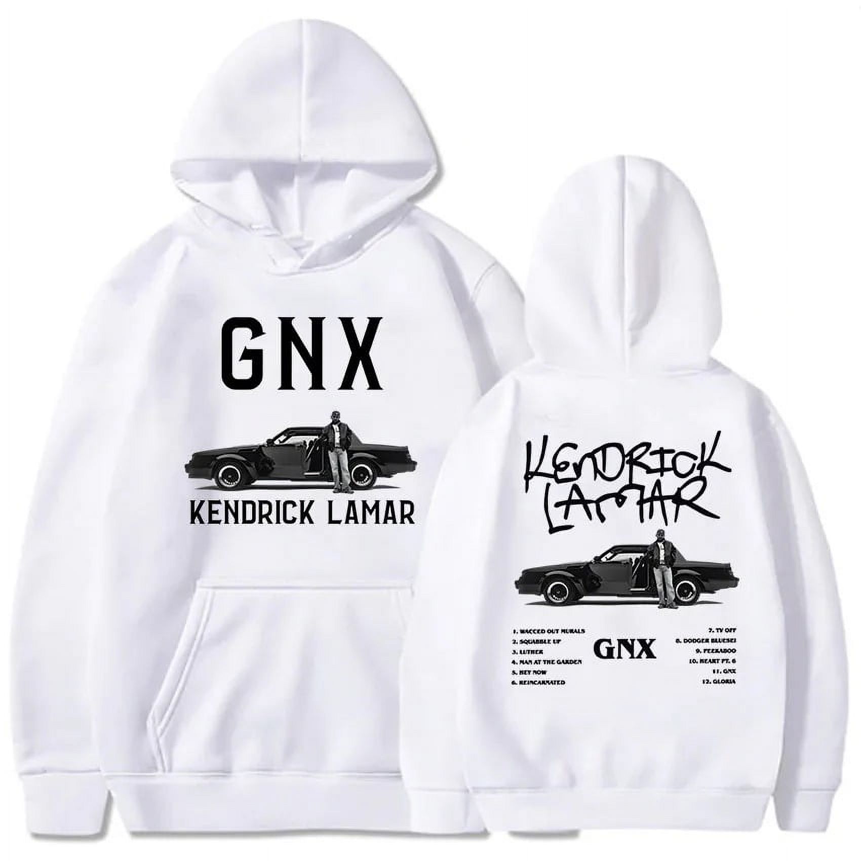 GNX Album 2024 Printing 2 Side Hoodie Kendrick Lamar Rapper Rock Style ...