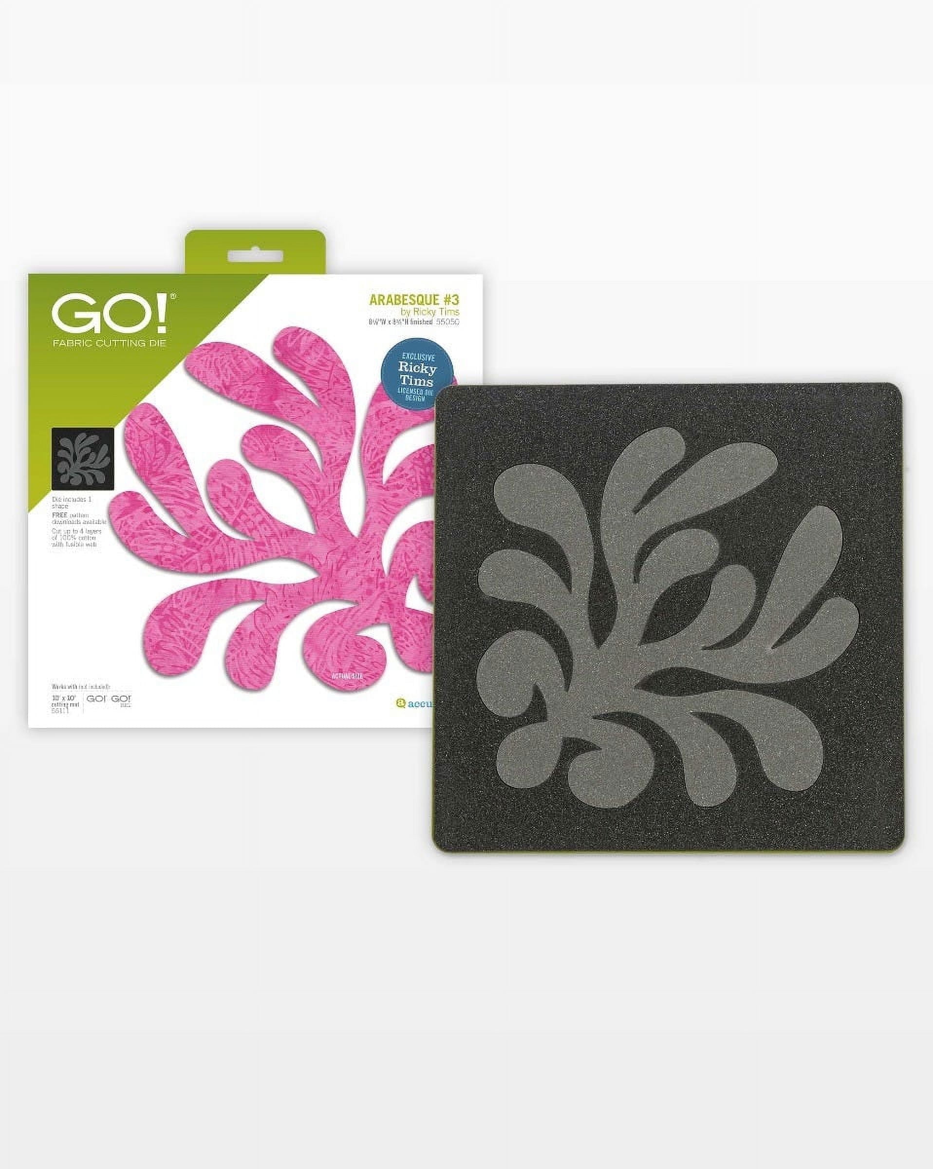 GO! by AccuQuilt Plastic and Metal Die-Cut Dies for Craft Projects ...