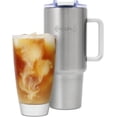 GO Iced Coffee Chiller - Stainless Steel Cup Iced Coffee Maker ...