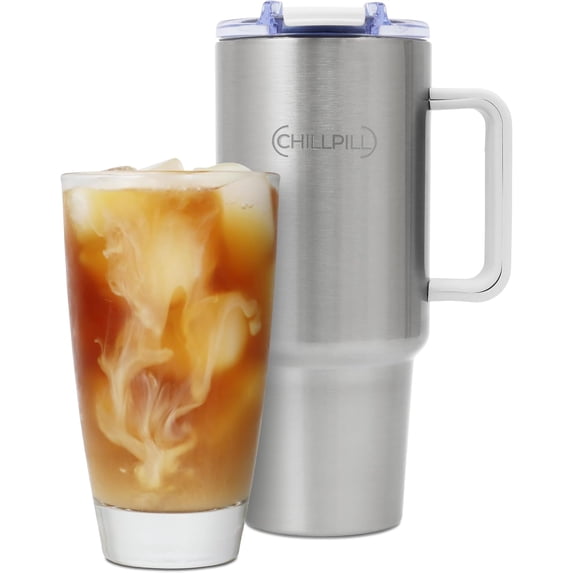 GO Iced Coffee Chiller - Stainless Steel Cup Iced Coffee Maker ...