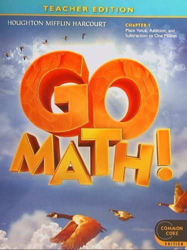 Pre-Owned GO MATH! Common Core Teacher Edition, Grade 4 Chapter 1 ...