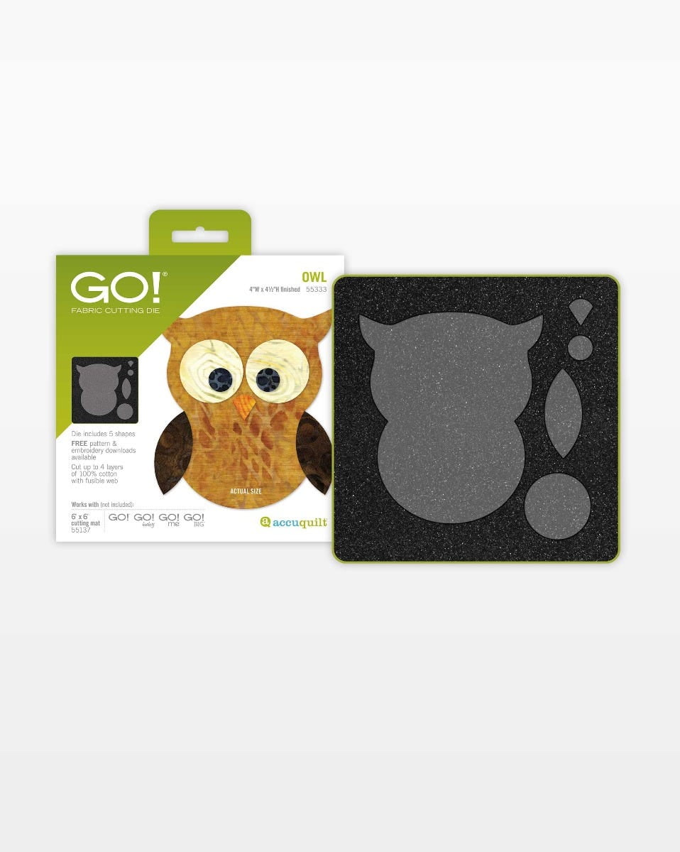 Accuquilt GO! Owl Die - Walmart.com