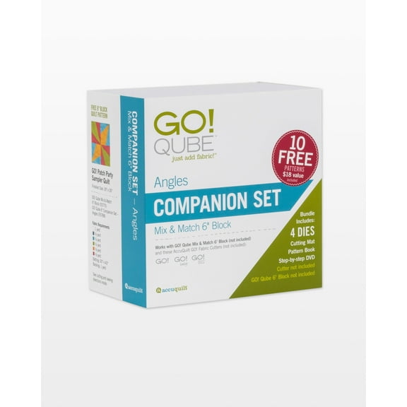 GO! Qube Mix & Match 6" Block Set with Dies, Cutting Mat, and ...