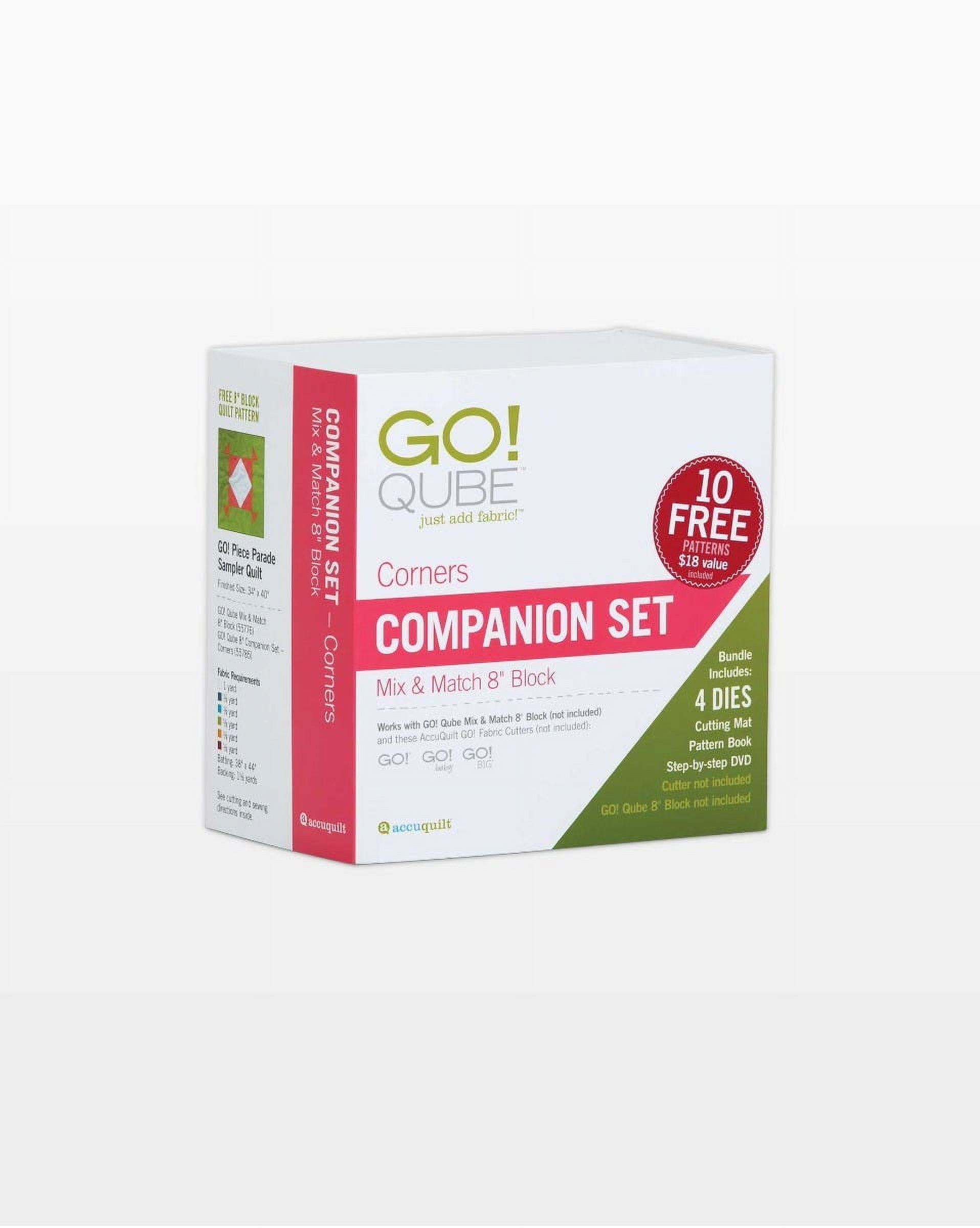 Accuquilt GO! Qube 8" Companion Set-Corners - Walmart.com