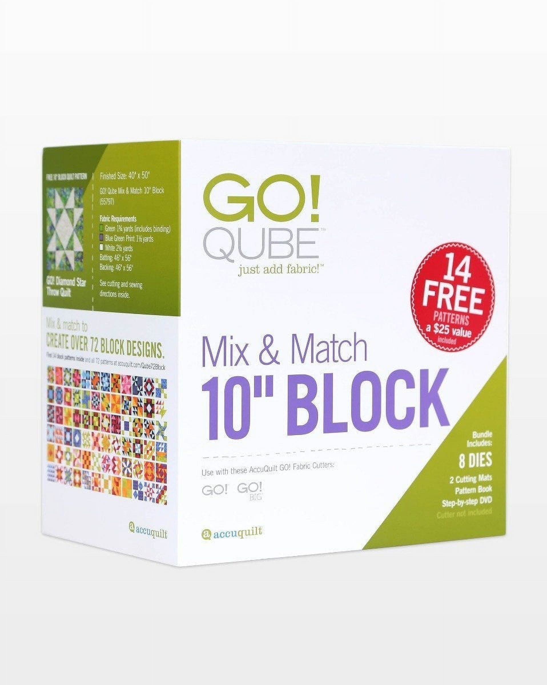 GO! Qube Mix & Match 10" Block - Walmart.com