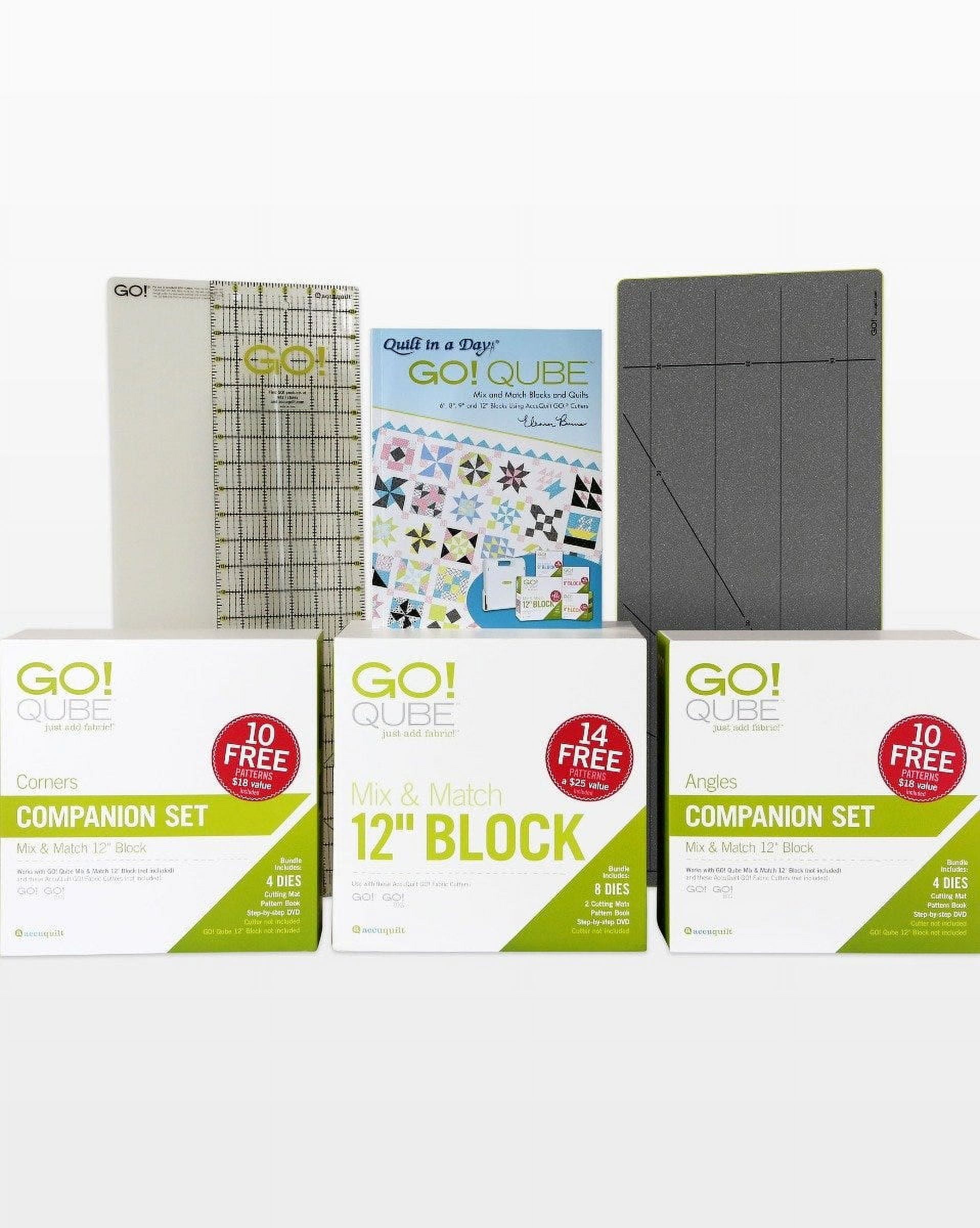 Accuquilt GO! Qubed 12" Complete Die Bundle - Walmart.com