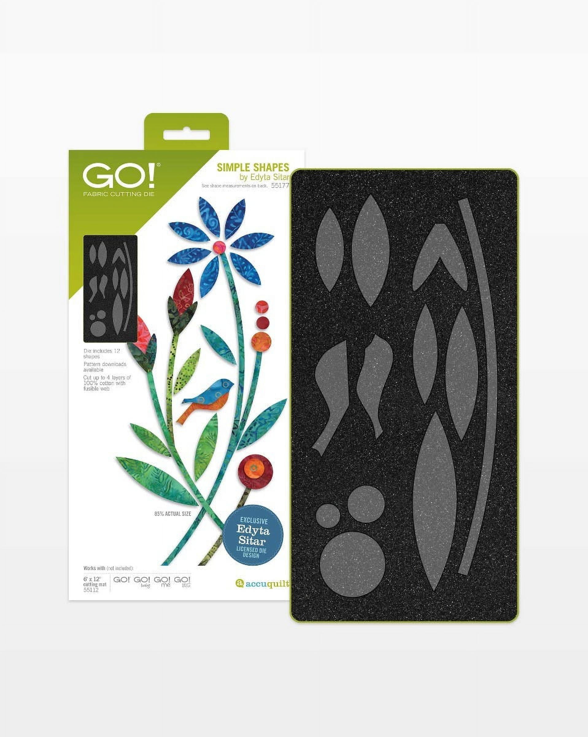 Accuquilt GO! Simple Shapes by Edyta Sitar Die - Walmart.com