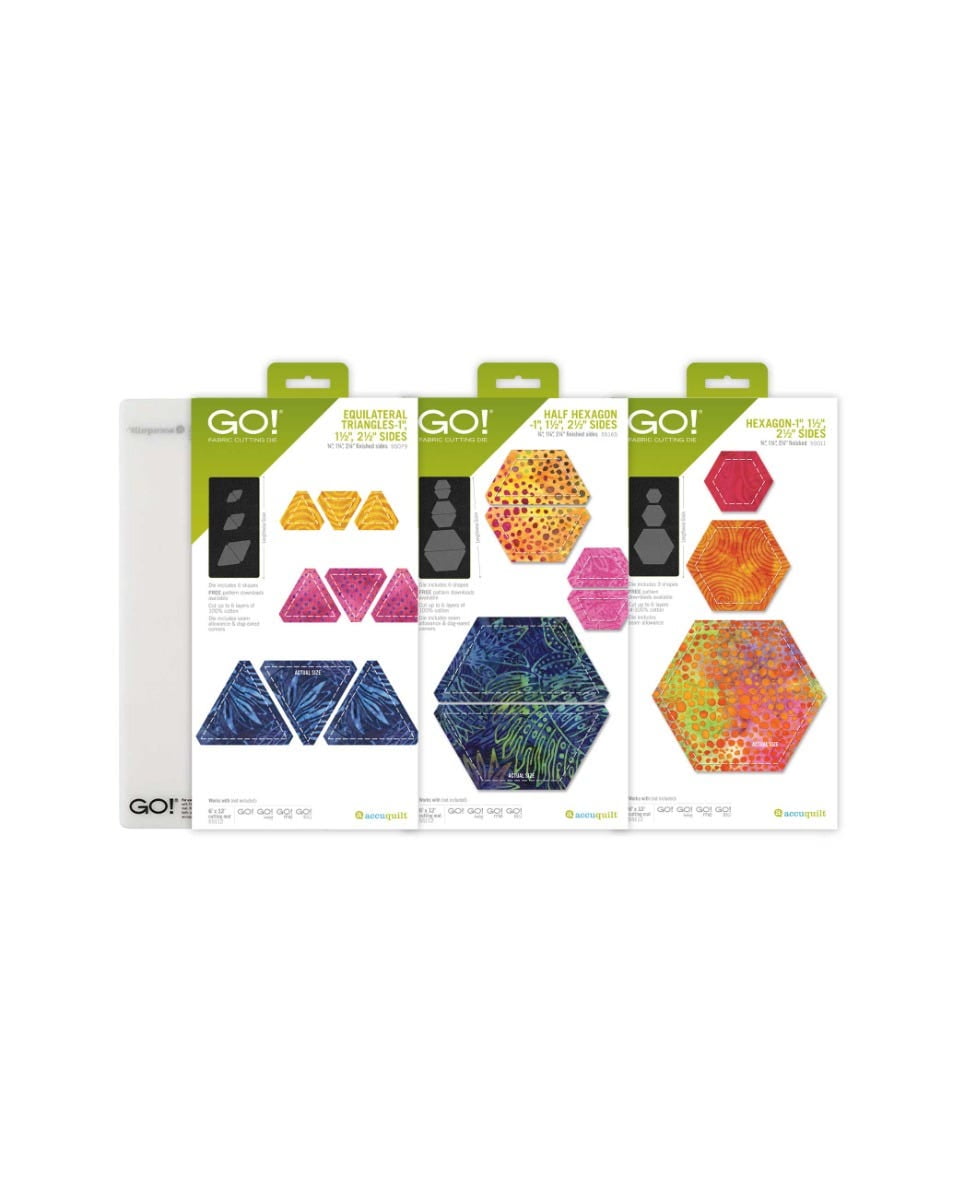 Accuquilt GO! Small Hexies Die Bundle - Walmart.com