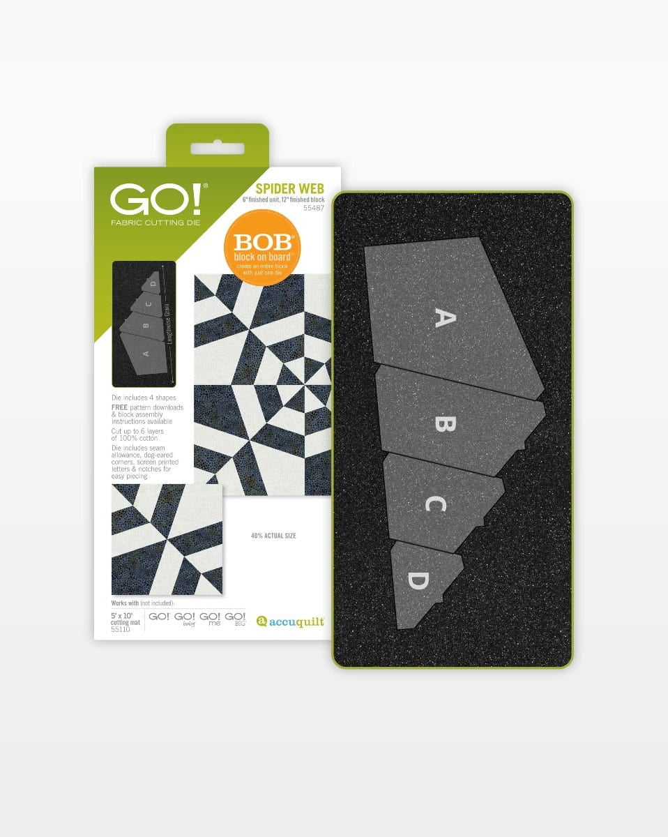 Accuquilt GO! Spider Web-6" Finished Die - Walmart.com