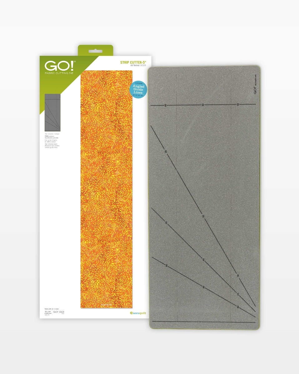 AccuQuilt, Strip Cutter, 5" (4 1/2" Finished), Perfect for Borders ...