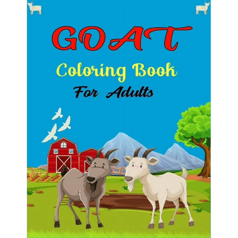 goat coloring book