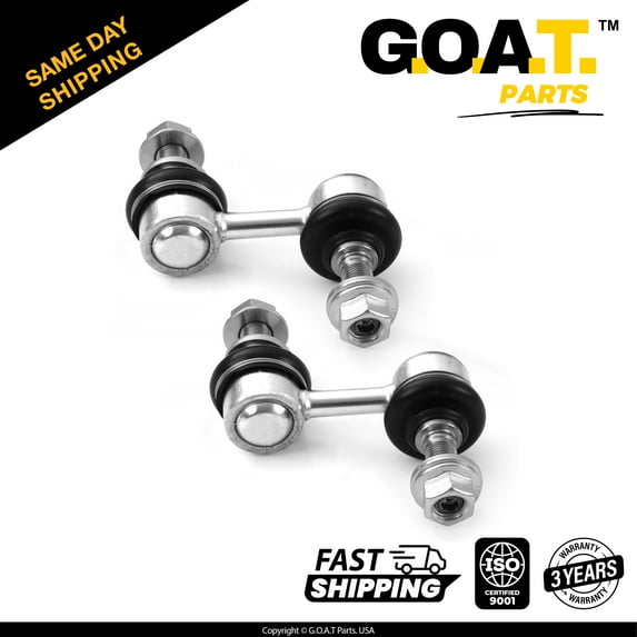 GOAT Parts - 2 PC Front Sway Bar Stabilizer Link Kit for 2010-2014 ...