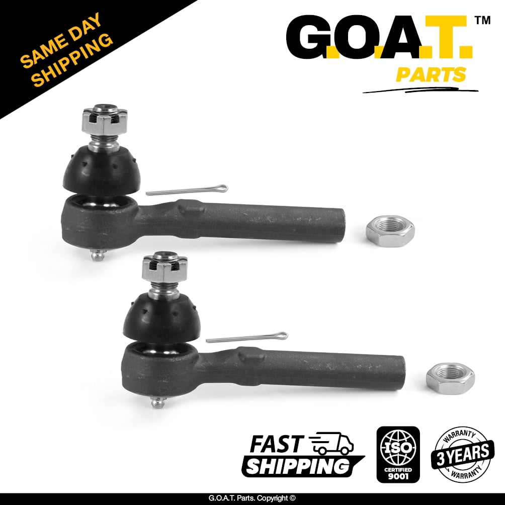 GOAT Parts - 2 PC Outer Tie Rod Ends for Mazda B2300 B3000 B250 B4000 ...