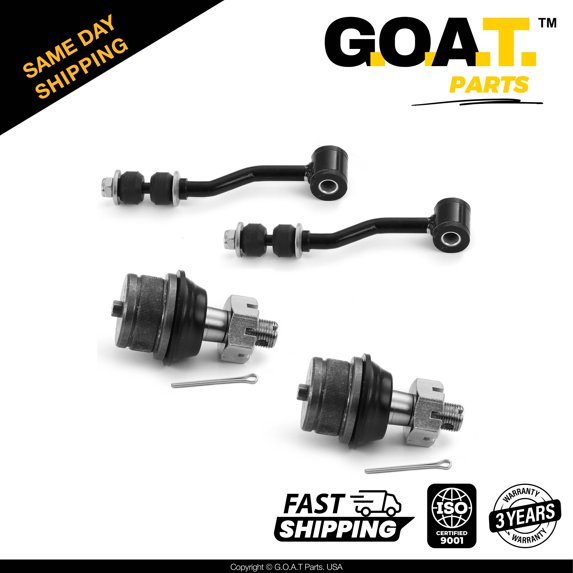 GOAT Parts - Front Sway Bar&Lower Ball Joint Kit for Jeep Grand ...