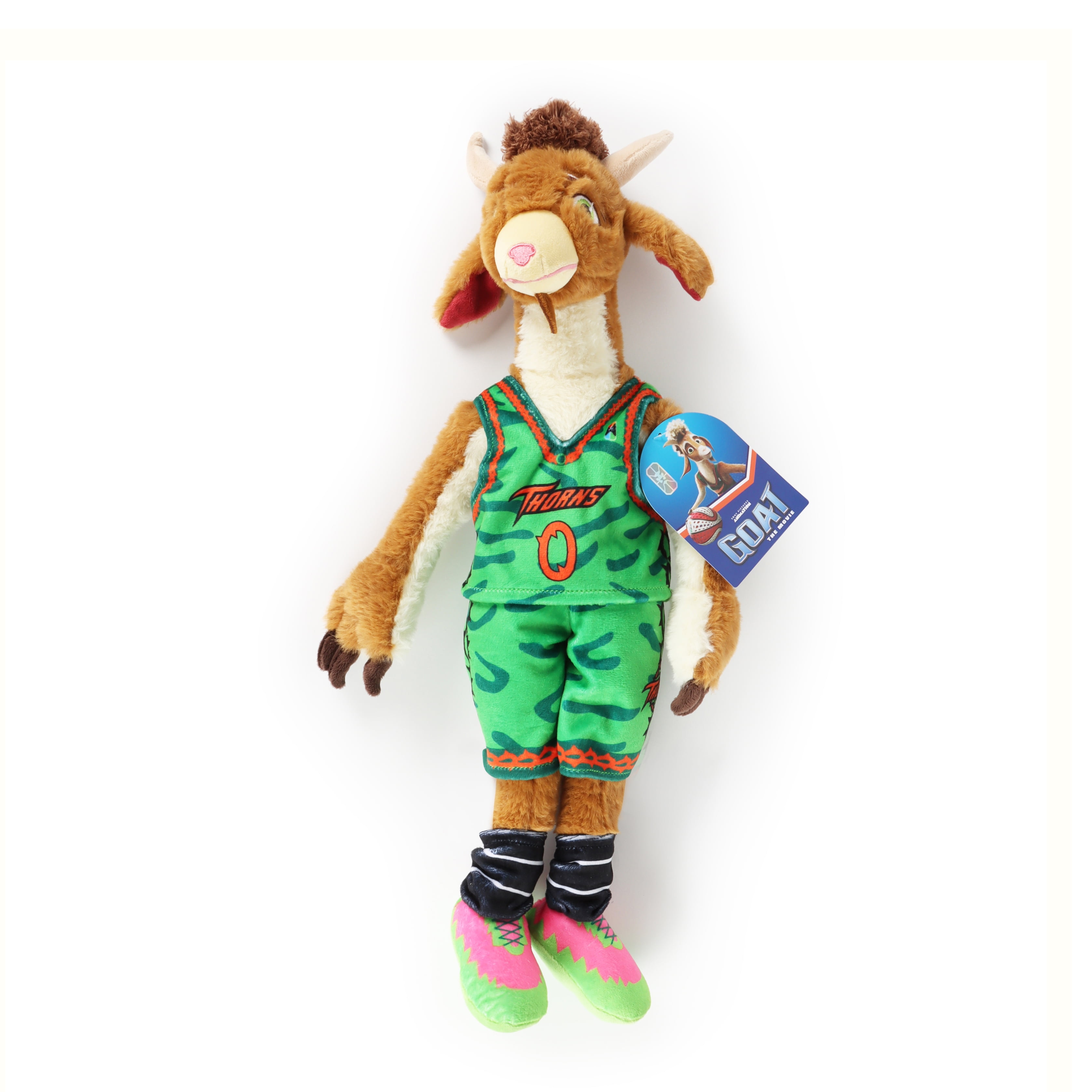 GOAT Movie Decorative Pillow Buddy, Will the Goat, Polyester Velboa ...