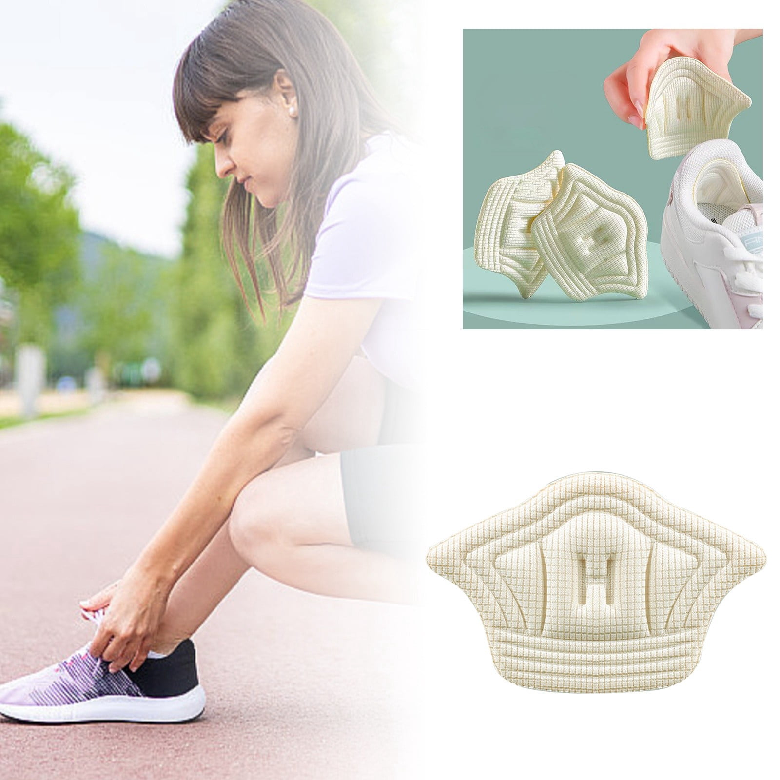 GOAWTFAFS 5 Pairs Heel Grips Shoe Inserts Liner for Heel Pads for Shoes ...
