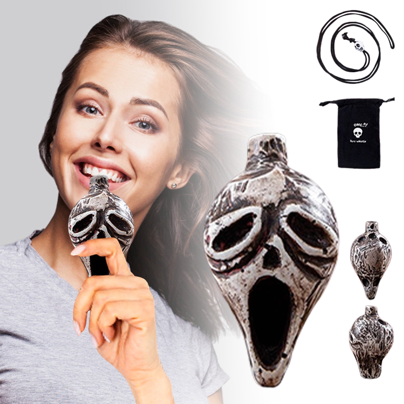 GOAWTFAFS Aztec Death Whistle | Screaming Aztec War Halloween Whistle ...