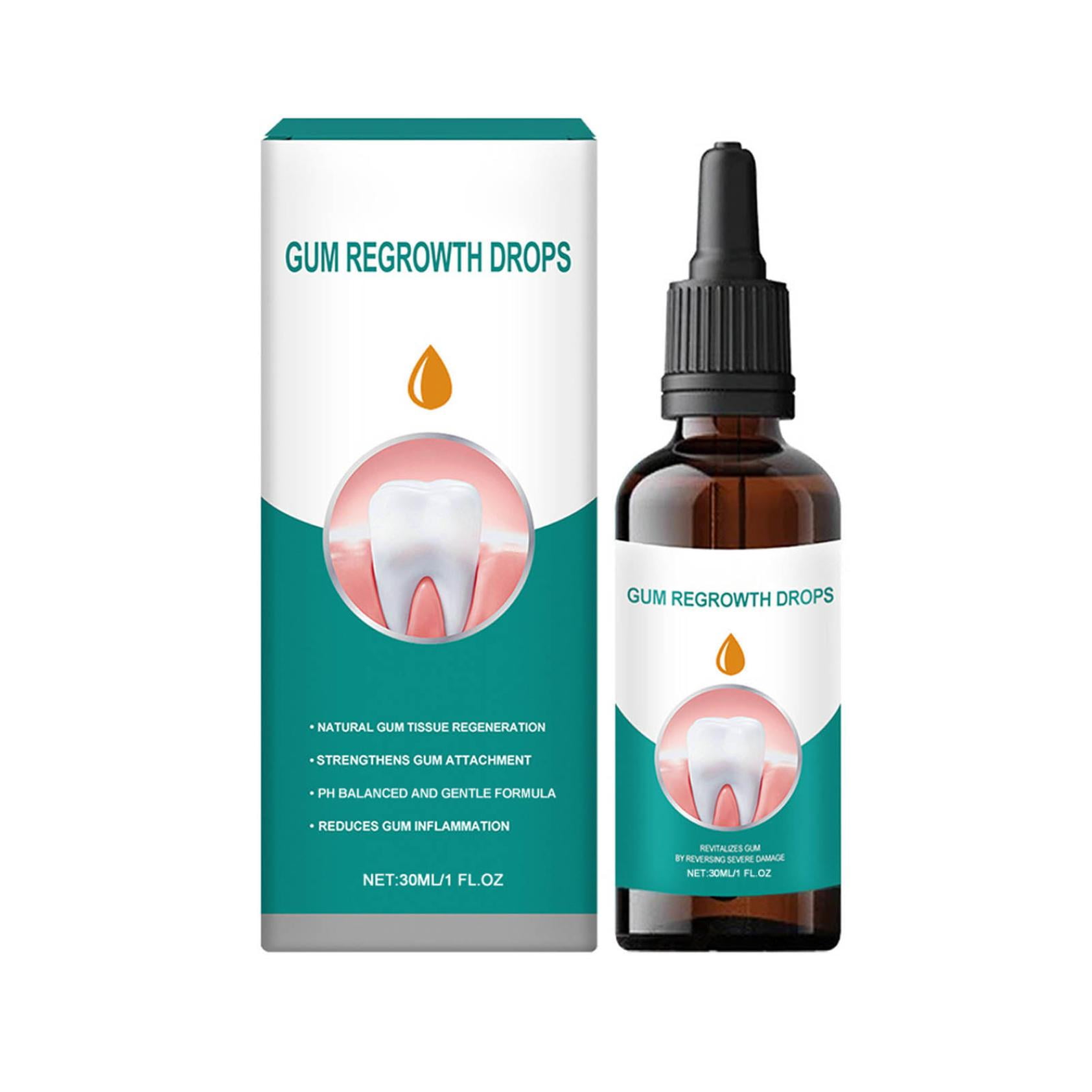 GOAWTFAFS Gum Relief Drops, Gum Therapy Gel For Damaged Gum, Repair Gum ...