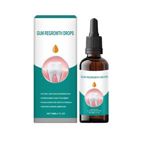 Gum Relief Drops, Gum Therapy Gel For Damaged Gum, Repair Gum Regrowth ...