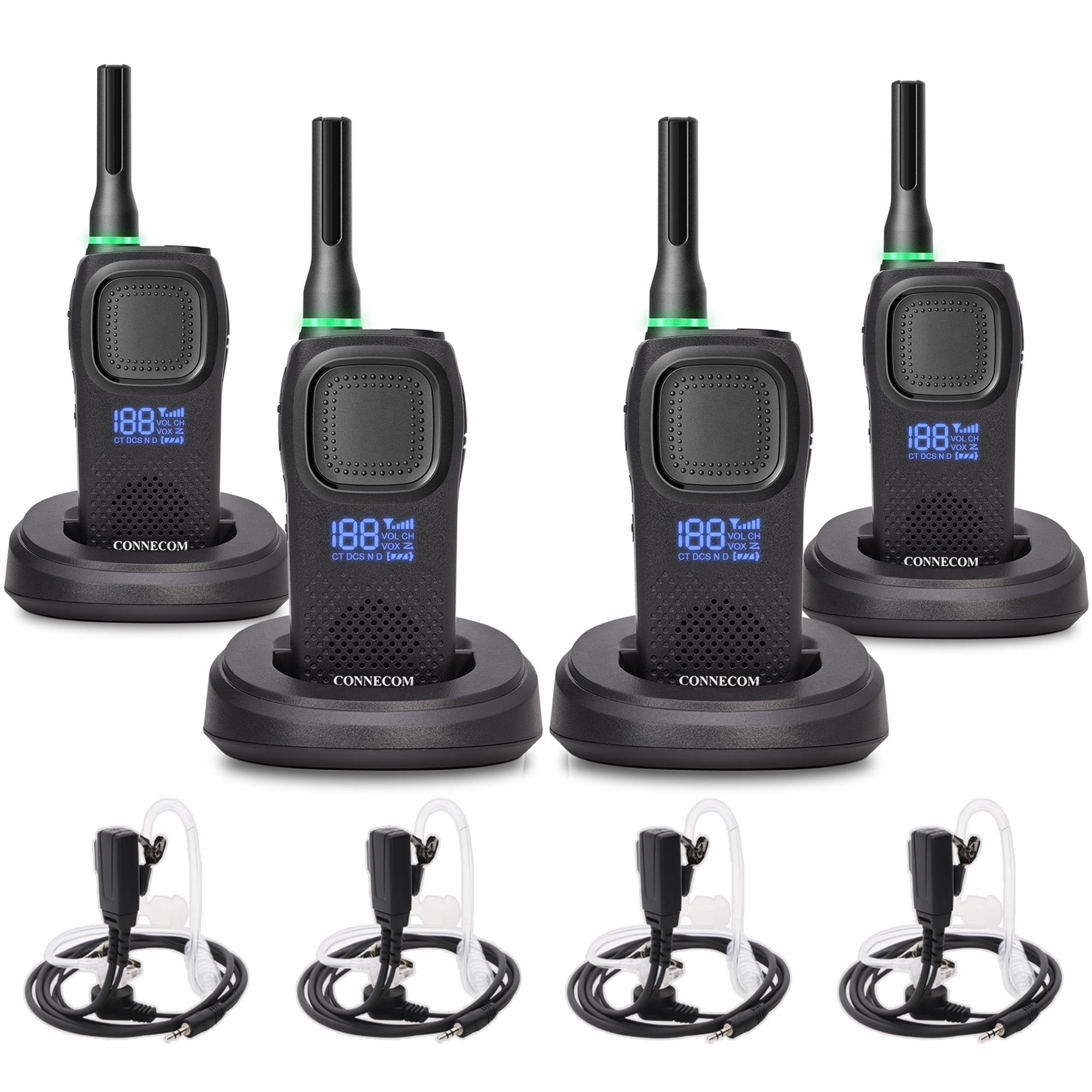 GOCOM Two-Way Radio Adult Business Elegant Slim Rechargeable Digital ...