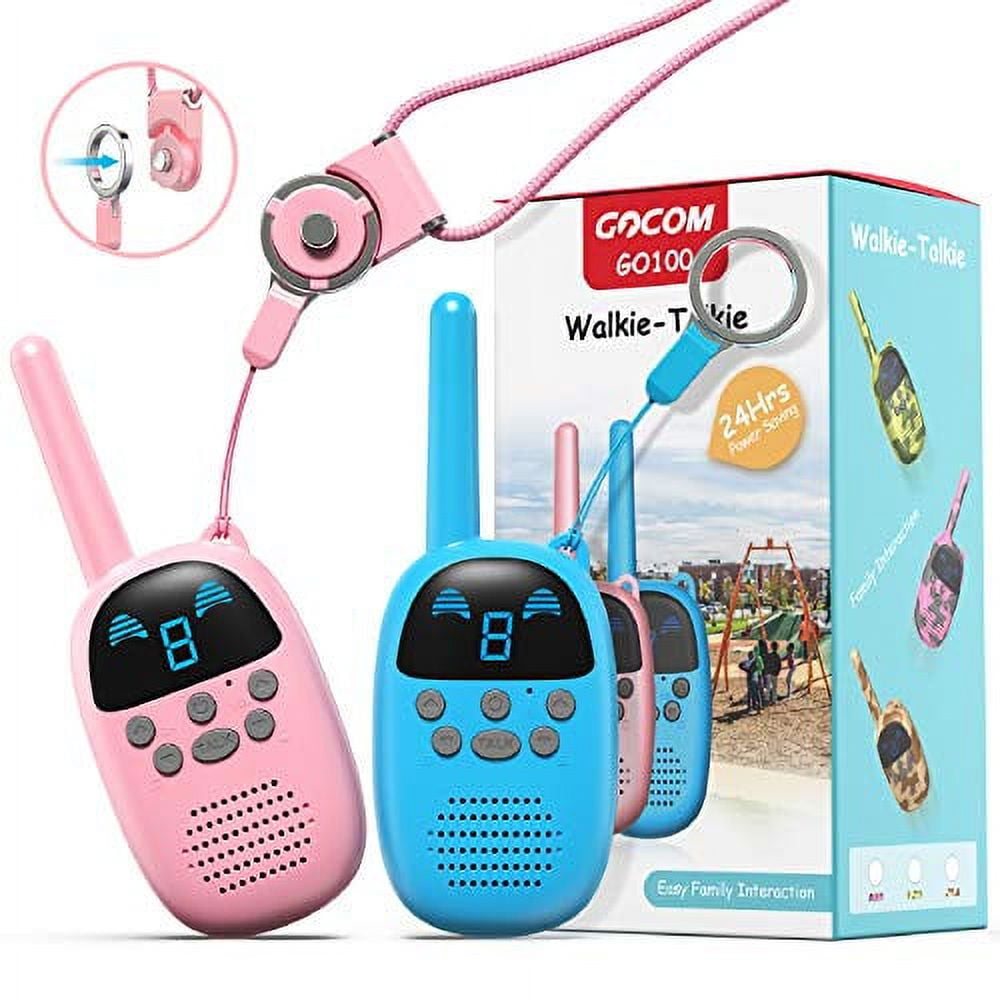 GOCOM Walkie Talkies for Kids, Kids Toys Handheld Child Gift Walky ...