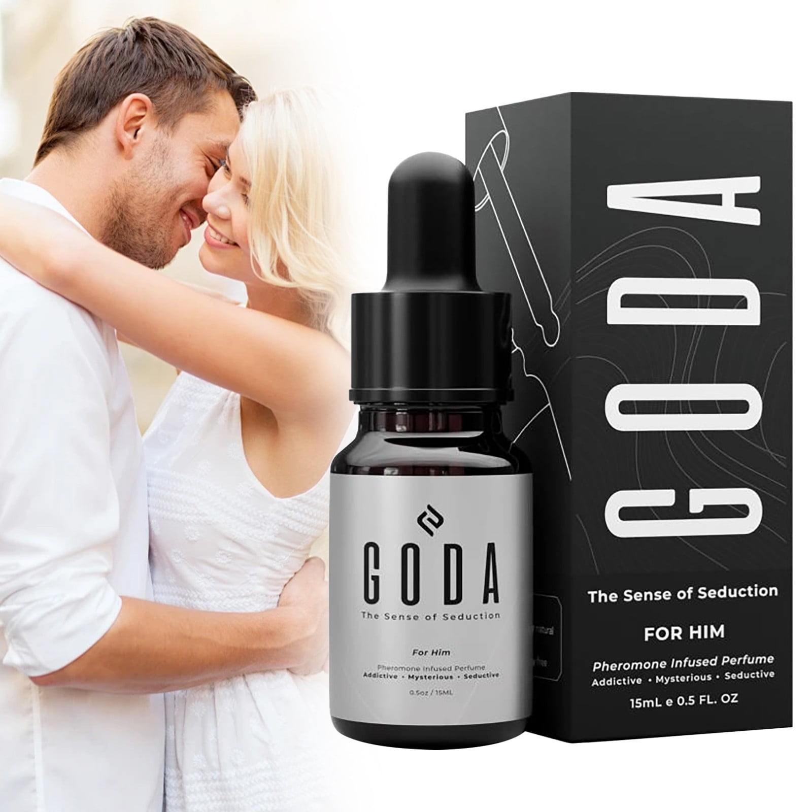 GODA Men's True Lavender Scent Cologne - Confidence Boosting Spray, Pheromone-Enhanced, Long ...