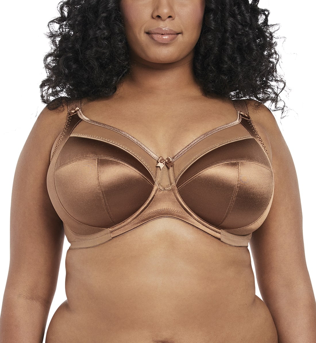 Goddess Womens Keira Satin Side Support Bra Style-6090 - Walmart.com