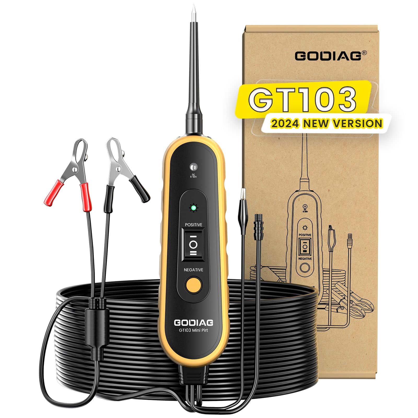 GODIAG Power Circuit Probe Tester, Auto Short Circuit Finder Relay ...