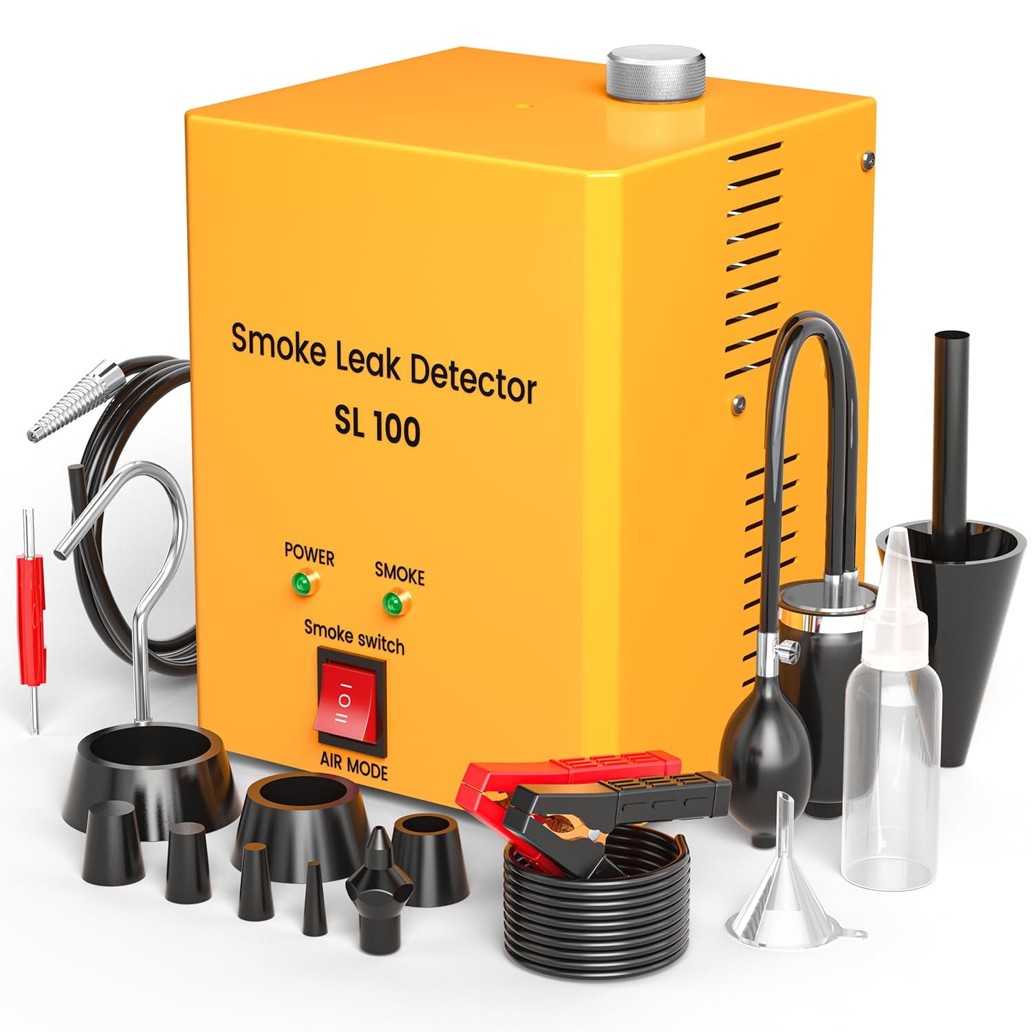 GODIAG SL100 Car Smoke Machine Leak Detector, Car Fuel Pipe System Leak ...