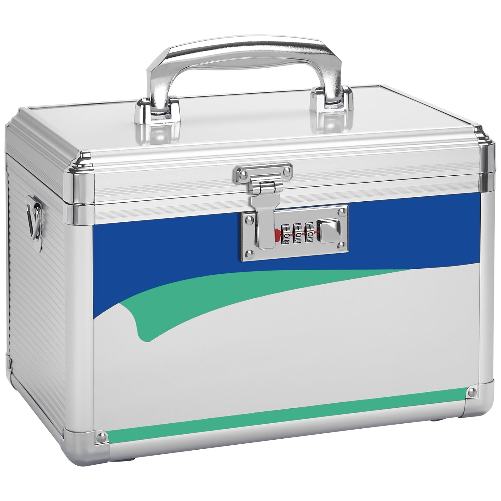 GODLONSEN Medicine Lock Box With Combination Lock - 11.2 x 7.6 x 7.6 ...