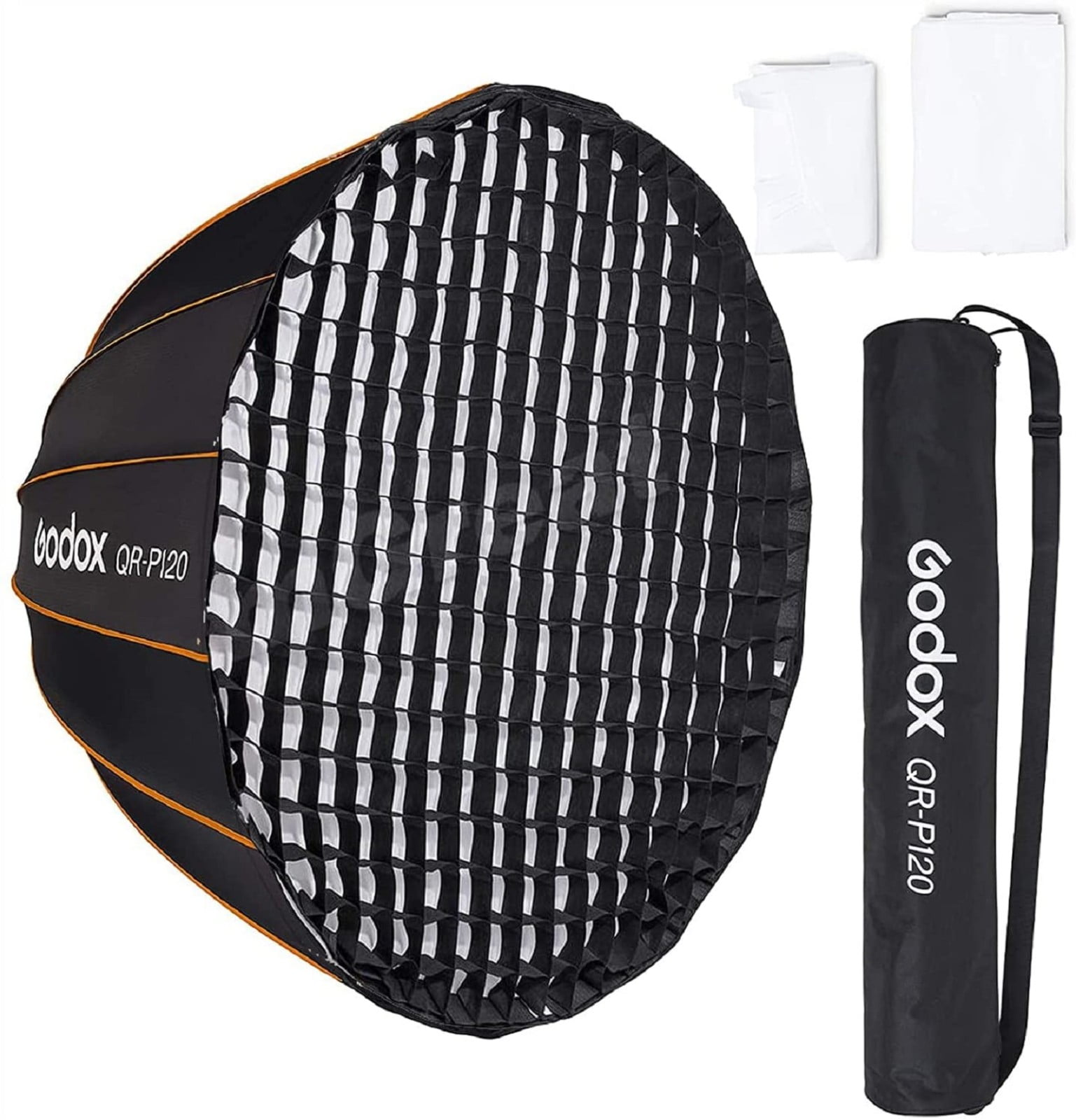 GODOX QR-P120 47.1 Inch/120CM Parabolic Softbox Bowens Mount, Quick ...
