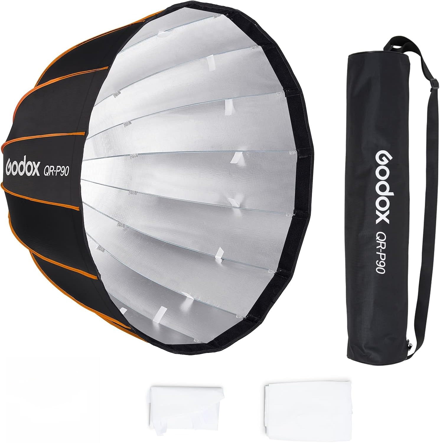 GODOX QR-P90 35.4 Inch/90CM Parabolic Softbox Bowens Mount, Quick ...