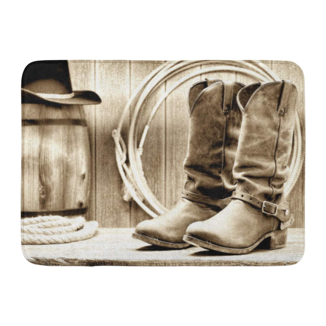 GODPOK American West Rodeo Cowboy Traditional Leather Working Rancher ...